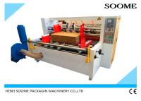 China Belt Feeder Automatic Corrugation Machine Electric Slitter Scorer Machine With Stacker for sale