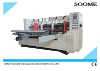 China Automatic Lead Edge Feeding Thin Blade Slitter Scorer 140m/min 260mm Min Paper Length for sale