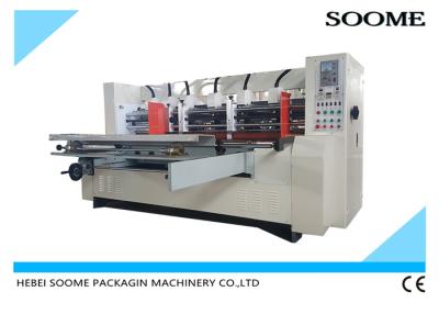 China Automatic Lead Edge Feeding Thin Blade Slitter Scorer 140m/min 260mm Min Paper Length for sale