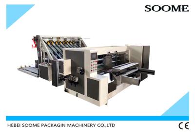 China Lead Edge Feeding 180m/min Printing Slotting Machine 2200mm for Small Carton Box for sale