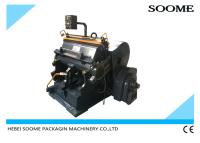 China CE 7.5kw Manual Paper Creasing Platten Die Cutting Machine 1400x1000mm for sale