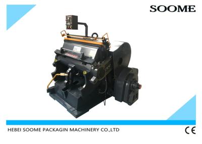 China CE 7.5kw Manual Paper Creasing Platten Die Cutting Machine 1400x1000mm for sale