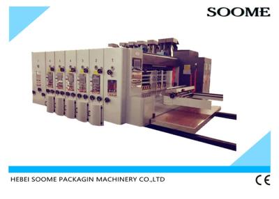 China Automatic 5 Colors Flexo Printing Slotting Machine 2600mm Inner Width 180pcs/min for sale