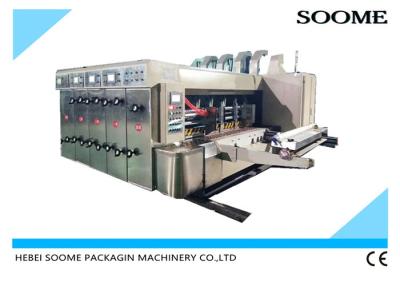 China Automatic Feeding Corrugated Paperboard Flexo Printing Slotting Machine for sale