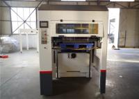 China Carton Box Corrugated Flatbed Die Cutting Machine with Stripper 1300x920mm for sale