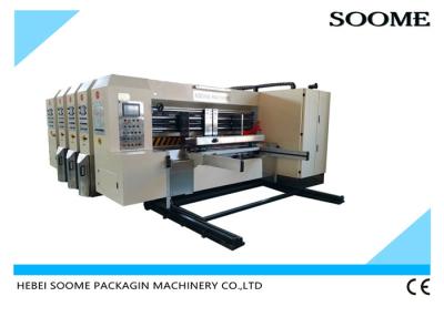 China Automatic Rotary Die Cutter Stacker 2600mm Corrugated Box Machine 120pcs/min for sale