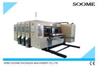 China Automatic Rotary Die Cutter Stacker 2600mm Corrugated Box Machine 120pcs/min for sale