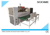China Semi-Automatic Corrugated Cardboard Carton Stitching Machine 20KG Wire for sale