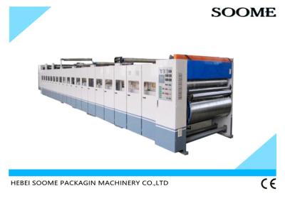 China Corrugated Cardboard Production Line Double Facer 2200mm Working Width 160-200℃ for sale