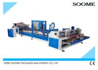 China Semi-Automatic Corrugated Paperboard Folder Gluer Machine 1900mm Max Paper Size 120m/min Speed for sale