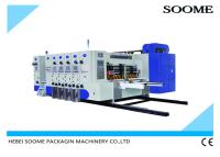China 2600mm 4 Colors Flexo Printing Slotting Machine Automatic Feeder 150pcs/min for sale