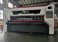 China PLC Control Manual Creasing Machine Corrugated Carton Box Cutting for sale