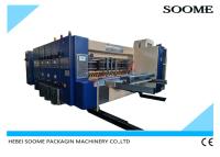 China PLC Controlled Carton Printing Slotting Die Cutting Machine 2600mm 120pcs/min for sale