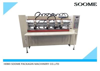 China 8 shaft 260mm Electric Control Thin Blade Slitter Scorer Machine for sale