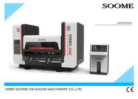 China Automatic Cardboard Slitter Scorer Machine 2200mm 12mm Creasing Depth for sale