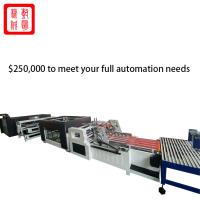 China Computer Controlled Cardboard Flexo Printer Slotter Line 2500x1200mm 160pcs/min for sale