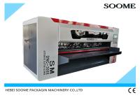 China Manual Feeder Corrugated Board Slitter Scorer Machine 2250mm 180m/min for sale
