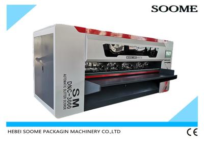 China Manual Feeder Corrugated Board Slitter Scorer Machine 2250mm 180m/min for sale