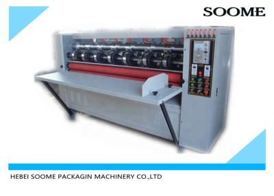 China 8 Shaft 2000mm Manual Adjustment Tungsten Steel Slitter Scorer for Corrugated Board for sale