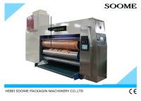 China Corrugated Fruit Vegetables Carton Printer Machine 200pcs/min 1800mm Max Feeding for sale