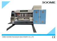 China Four Color Printer Slotter Corrugated Cardboard Cutting Machine 2500x1600mm 160pcs/min for sale