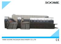 China Pizza Box Corrugated Flexo 200pcs/Min Printing Die Cutting Machine for sale