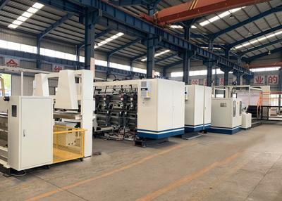 China 250m/min 2200mm Corrugated Cardboard Production Line 400kw High Speed for sale