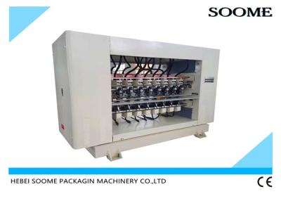 China Electrical Control Thin Blade Slitter Scorer Machine 1600mm 100m/min for sale
