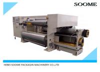 China 1800mm Single Facer Corrugating Machine Gluing 2plys Paper 80m/min for sale