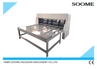 China Corrugated Board Cutting Machine 1600x2400mm 40-60pcs/min Slotting for sale