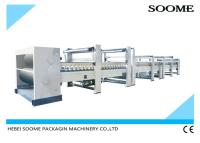 China Double Facer Hot Plate Corrugated Cardboard Production Line 1600mm 150m/min for sale