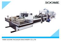China Servo Motor Wine Bottle Assemble Carton Box Partition Making Machine for sale