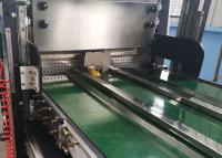 China Servo Motor Wine Bottle Assemble Carton Box Partition Making Machine for sale