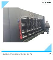 China Corrugated Cardboard Flexo Printer Slotter Die Cutter 120 Sheets/Min 3400mm for sale