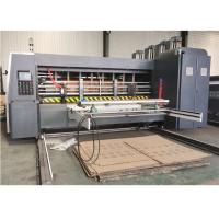 China Corrugated Cardboard Flexo Printer Slotter Die Cutter 120 Sheets/Min 3400mm for sale
