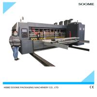 China Large Corrugated Carton Making Flexo Printer Slotter Die Cutter Machine 2000x3400mm for sale