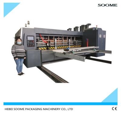 China Large Corrugated Carton Making Flexo Printer Slotter Die Cutter Machine 2000x3400mm for sale