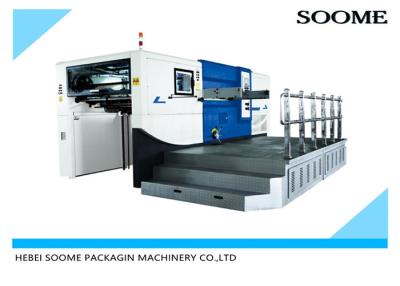 China 100pcs/Min Corrugated Carton Box Automatic Die Cutting And Creasing Machine for sale