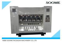 China Electric Adjust Inline Rotary Thin Blade Slitter Scorer Machine For Corrugated Board for sale