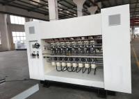 China Electric Adjust Inline Rotary Thin Blade Slitter Scorer Machine For Corrugated Board for sale