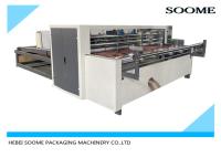 China 2200mm Carton Making Thin Blade Slitter Scorer Machine With Counter Stacker for sale