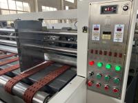 China 2200mm Carton Making Thin Blade Slitter Scorer Machine With Counter Stacker for sale