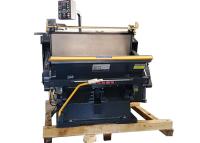 China ML750 Pizza Corrugated Box Slotting Creasing Die Cutting Machine 750x520mm 25 Strokes/min for sale