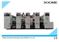 China Vacuum Adsorption Ink Printing Slotting Corrugated Carton Machine 1226mm 220pcs/min for sale