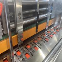 China 1 Color 180pcs/Min Automatic Flexo Printer Slotter Die Cutter 2100mm for Small Carton Box for sale