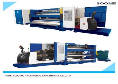 China Cassette Type Single Facer 1600mm Corrugated Production Line A Flute Fast Roller Change for sale