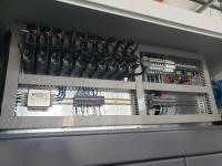 China 2200mm 7 Blade Corrugated Slitter Scorer Machine 200m/min Automatic Order Change for sale