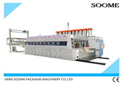 China 3-5 Layer Corrugated Cardboard Printing Slotting Die Cutting Machine 2600mm for sale