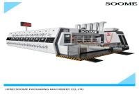 China 4 Color Flexo Printer Slotter Machine 1050x2000mm 180m/min for Corrugated Sheet for sale