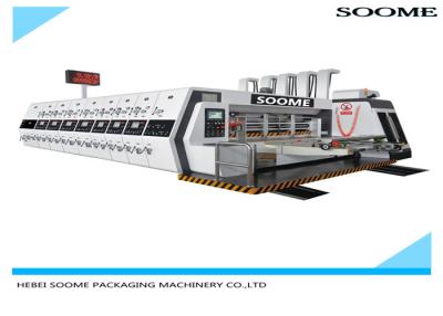 China 4 Color Flexo Printer Slotter Machine 1050x2000mm 180m/min for Corrugated Sheet for sale